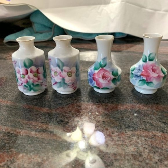 Accents | Four Vintage Miniature Bud Vases | Poshmark
